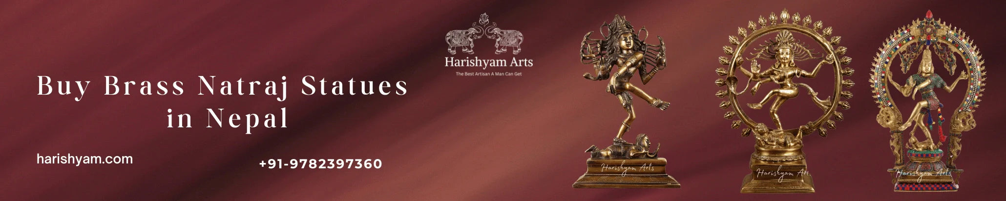 Brass Natraj Idol & Statue Store Nepal